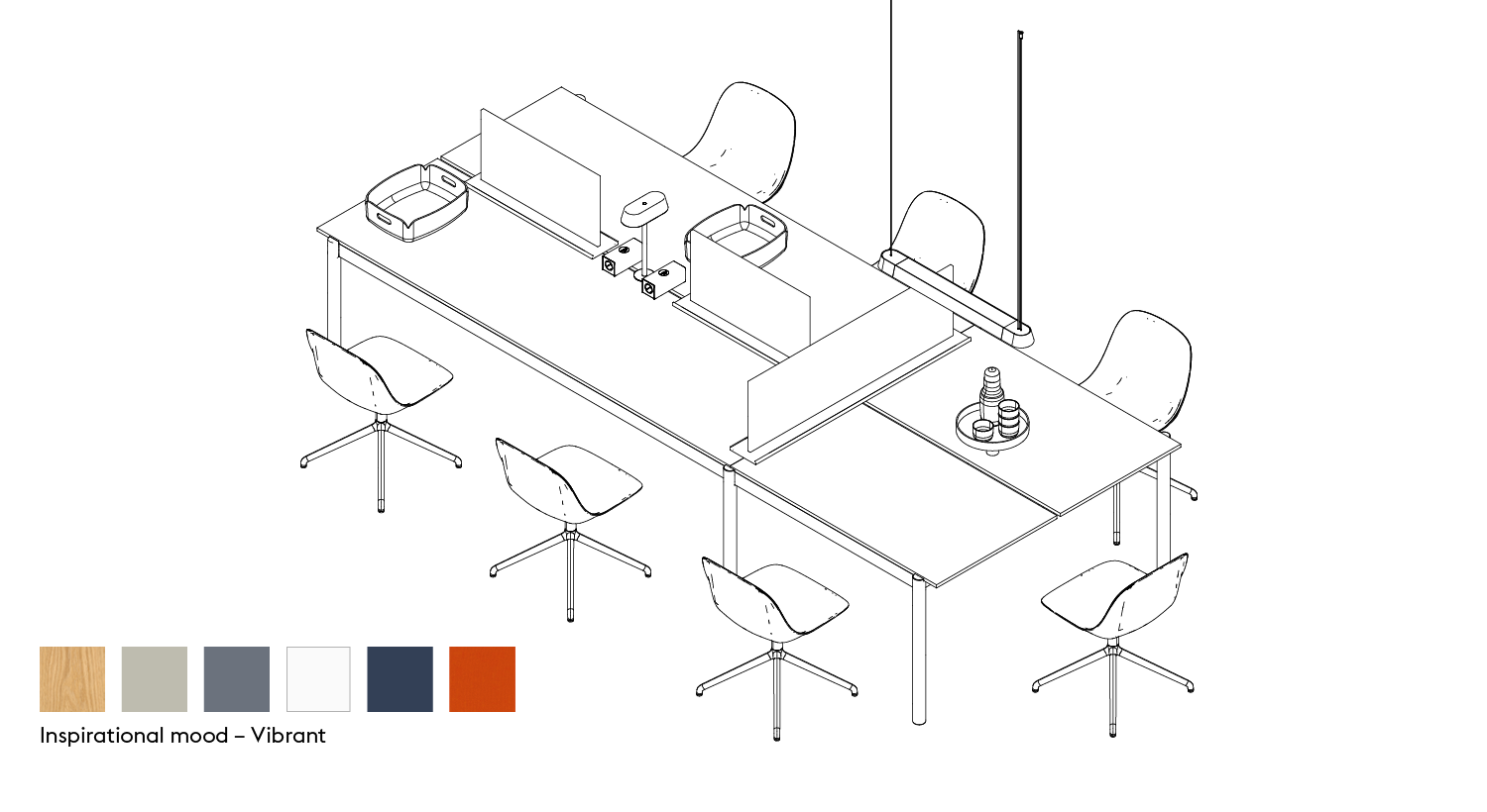 Linear System Table Configuration 1 (A) - Vibrant