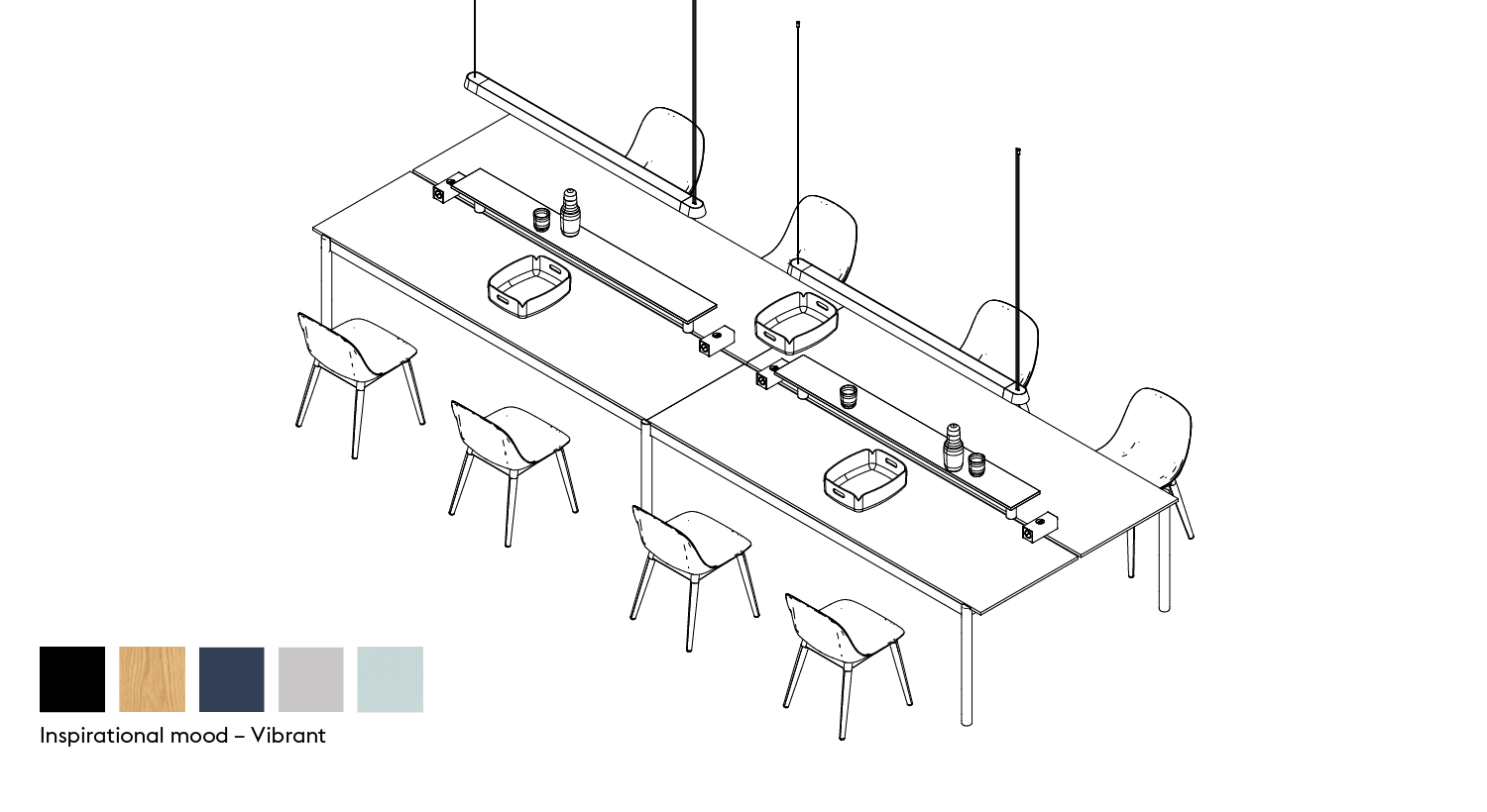 Linear System Table Configuration 2 (A) - Vibrant