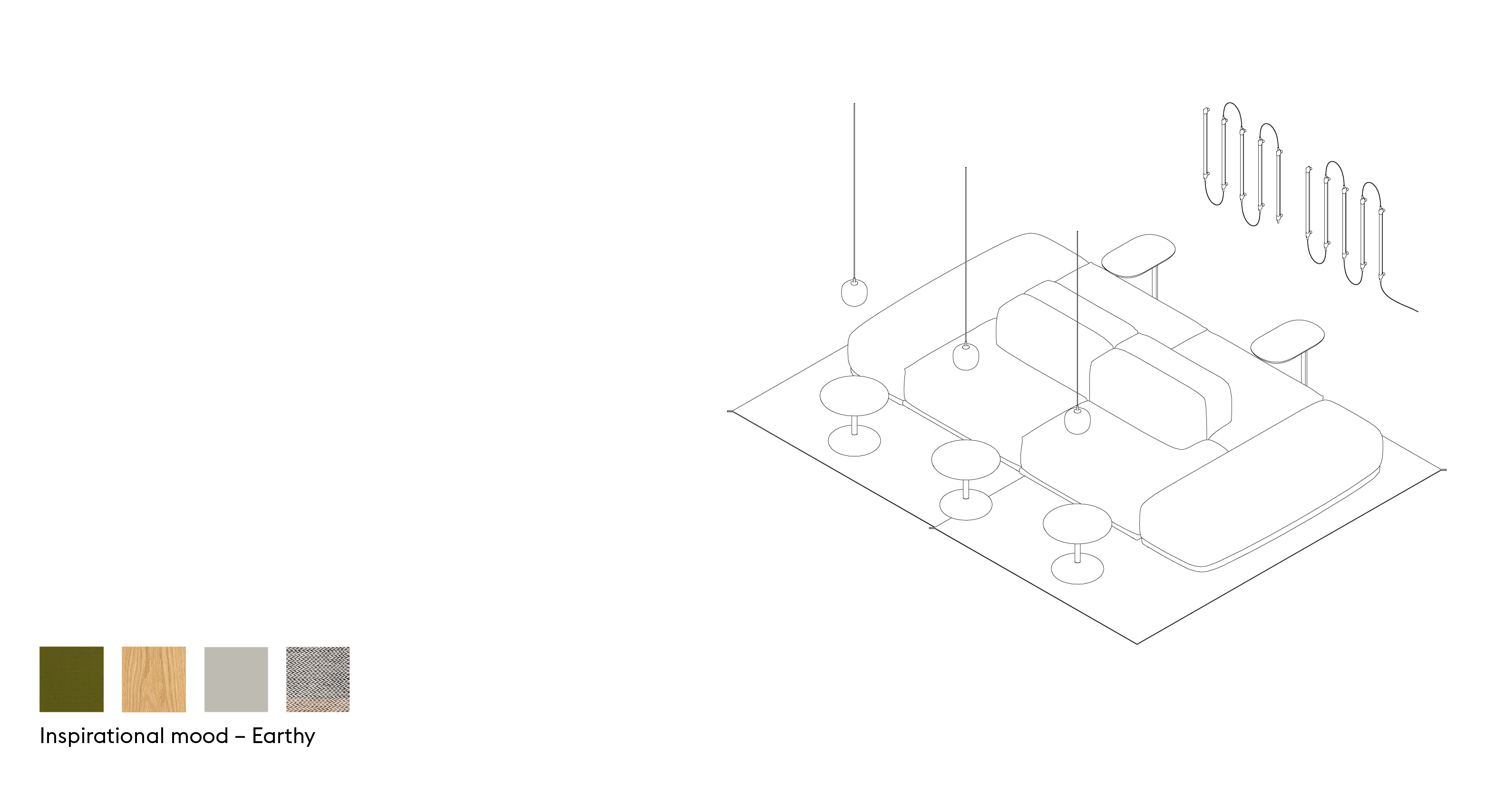 Connect Modular Sofa (H) - Earthy