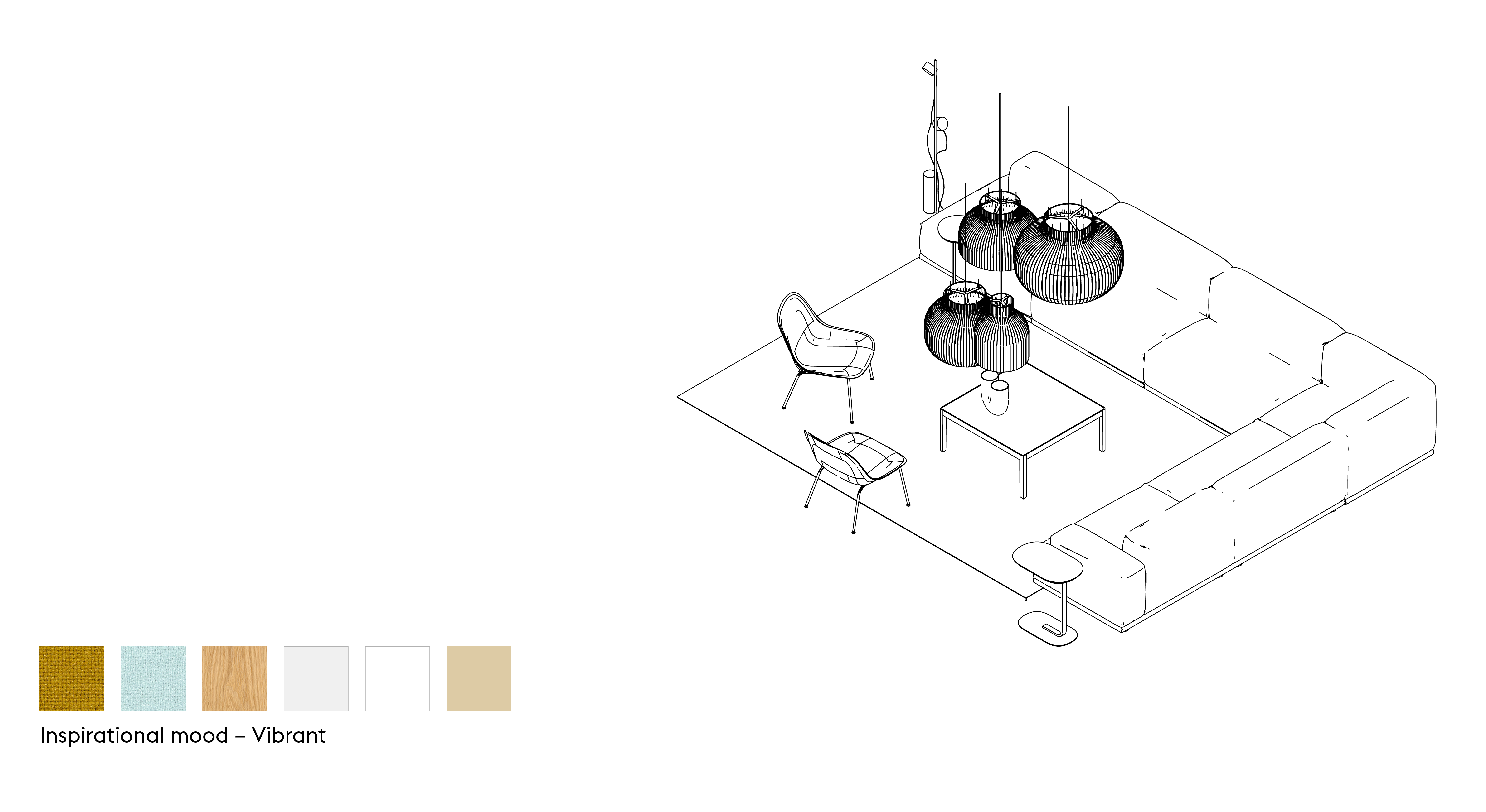 Connect Modular Sofa (E) - Vibrant